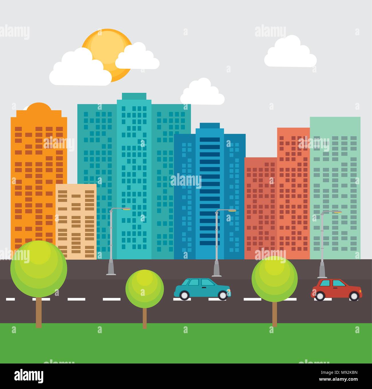 Urban and cityscape design Stock Vector Image & Art - Alamy