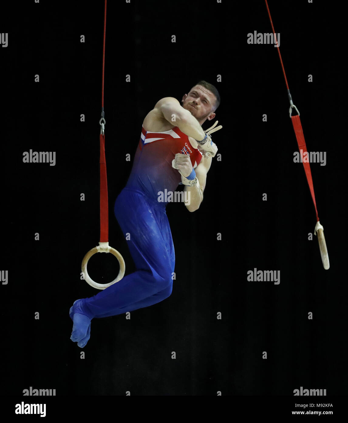 Great Britain's Dominick Cunningham during the 2018 Gymnastics World ...