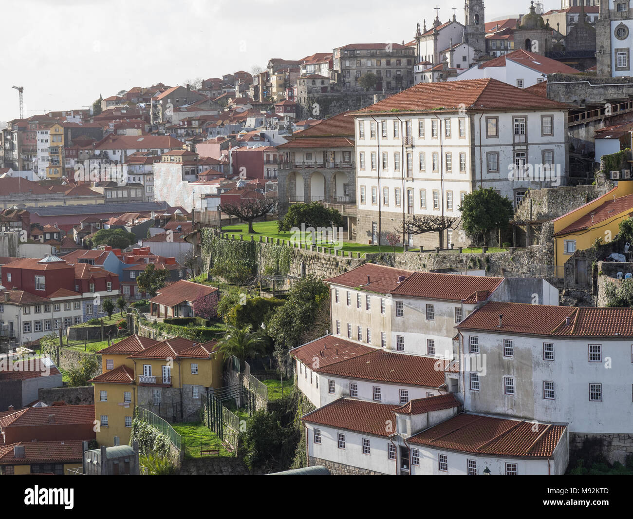 The City of Porto and the river douro Stock Photo - Alamy