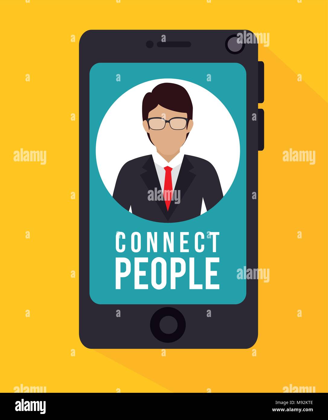 Social network and media Stock Vector Image & Art - Alamy