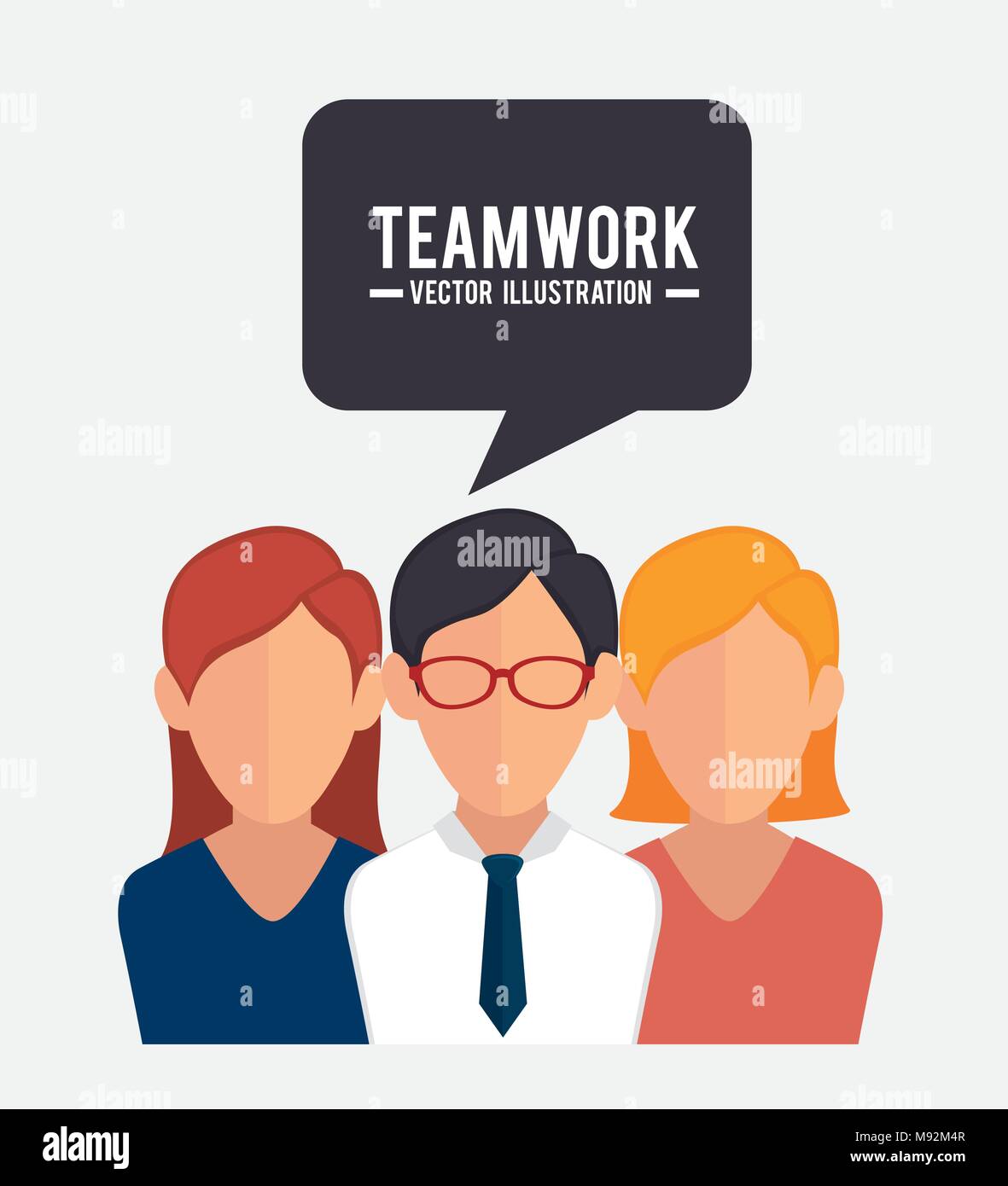 Business teamwork graphic Stock Vector Image & Art - Alamy