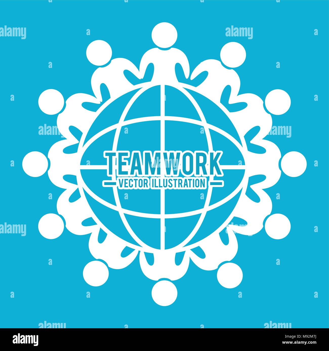 Business teamwork graphic Stock Vector Image & Art - Alamy