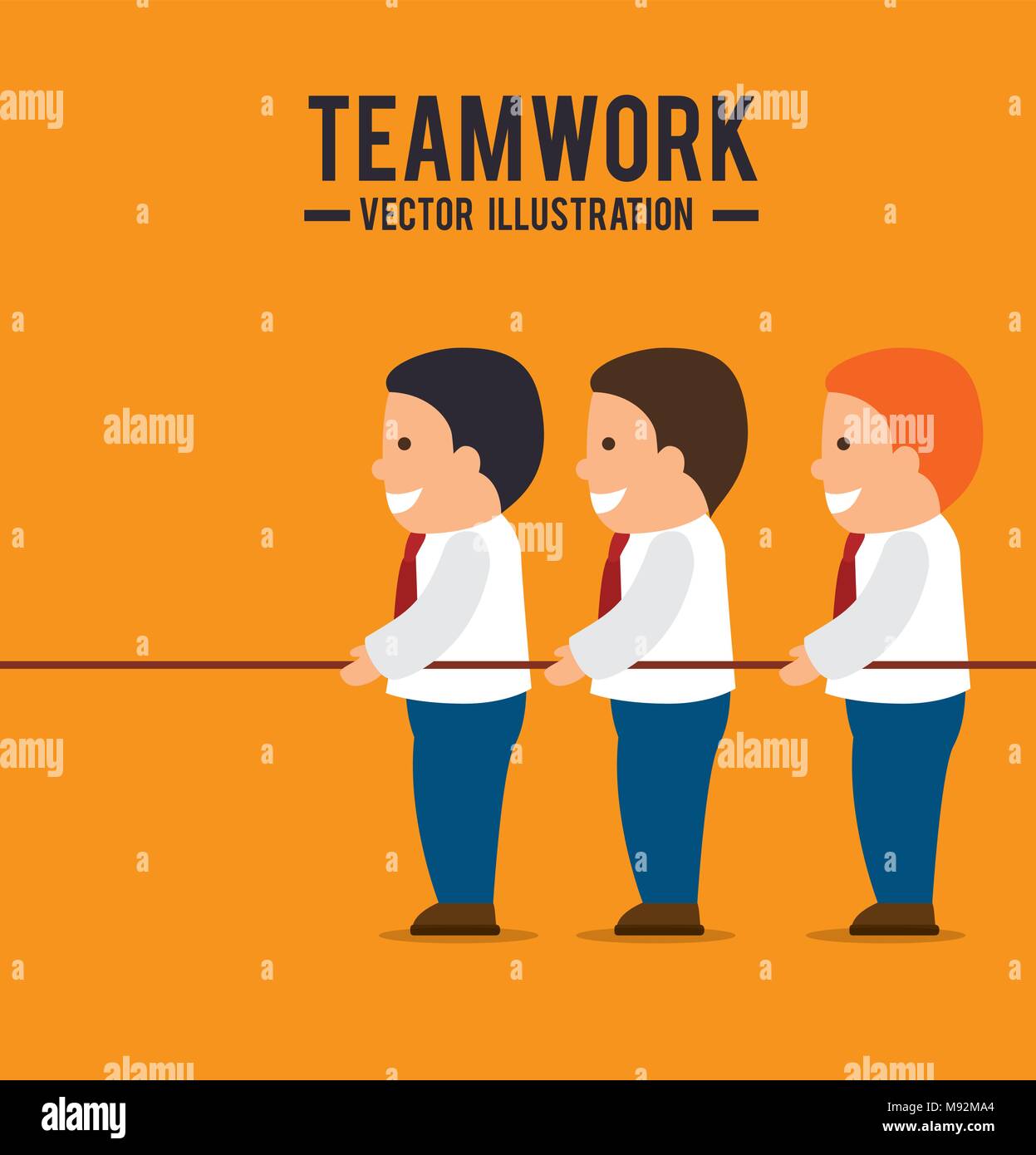 Business teamwork graphic Stock Vector Image & Art - Alamy