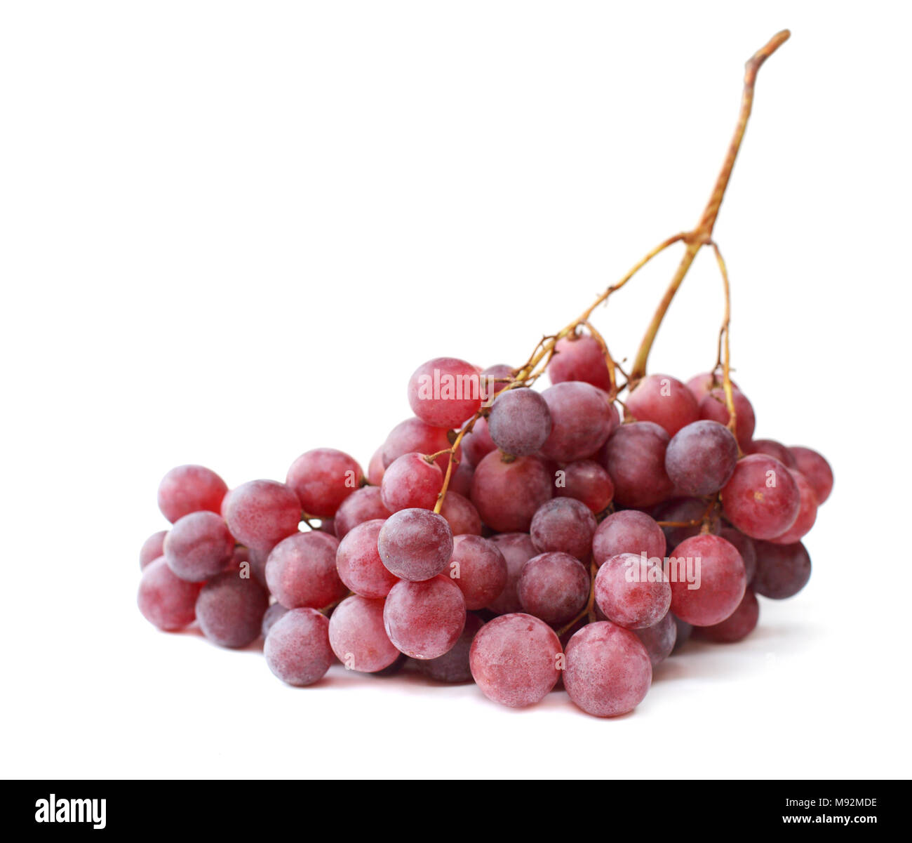Grape isolated on white background Stock Photo - Alamy