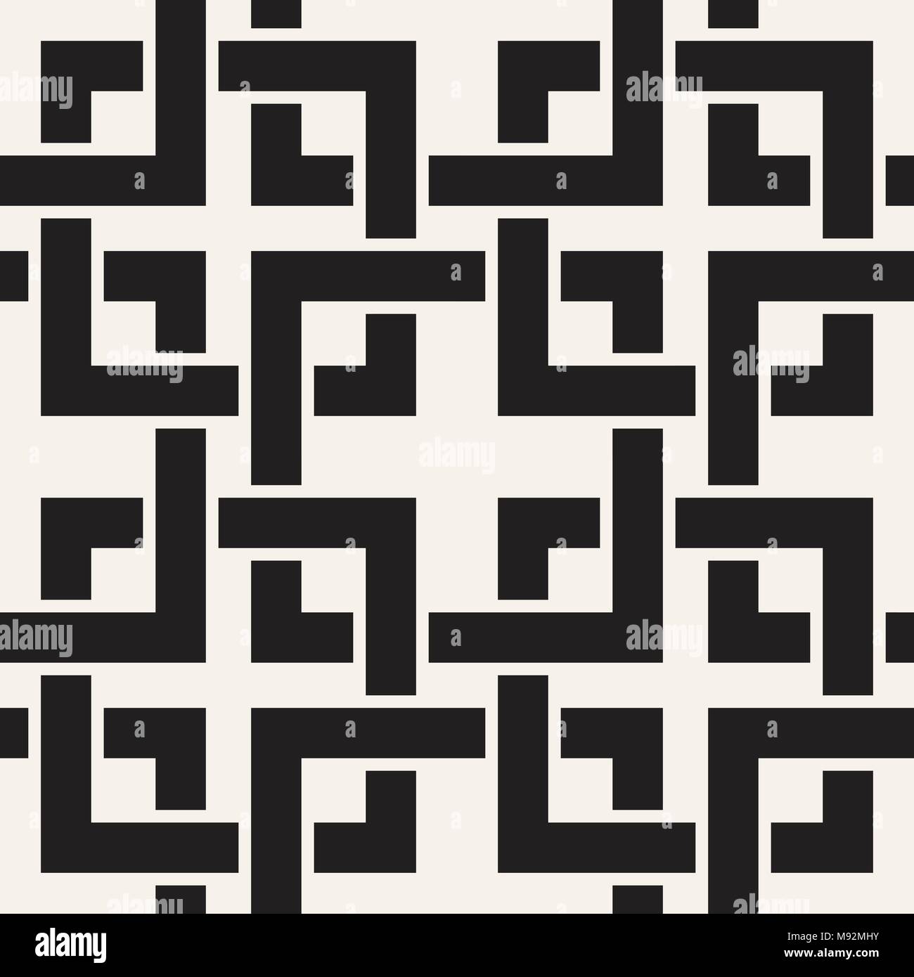 Seamless pattern vector squares Stock Vector Images - Alamy