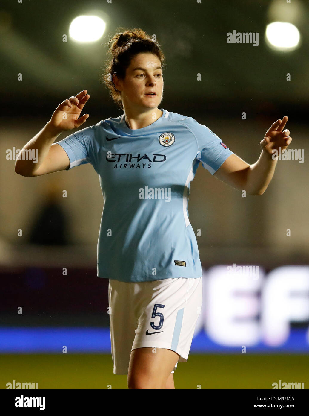 Manchester City Women's Jennifer Beattie during the Women's Champions ...