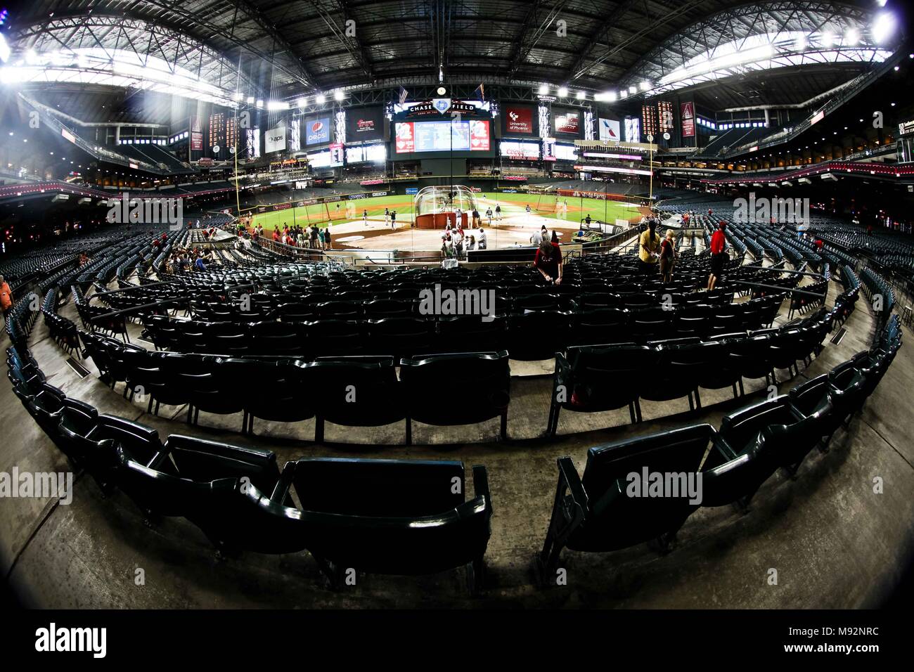 Major League Baseball Stadium, MLB. Chase Field Stadium in Phoenix ...