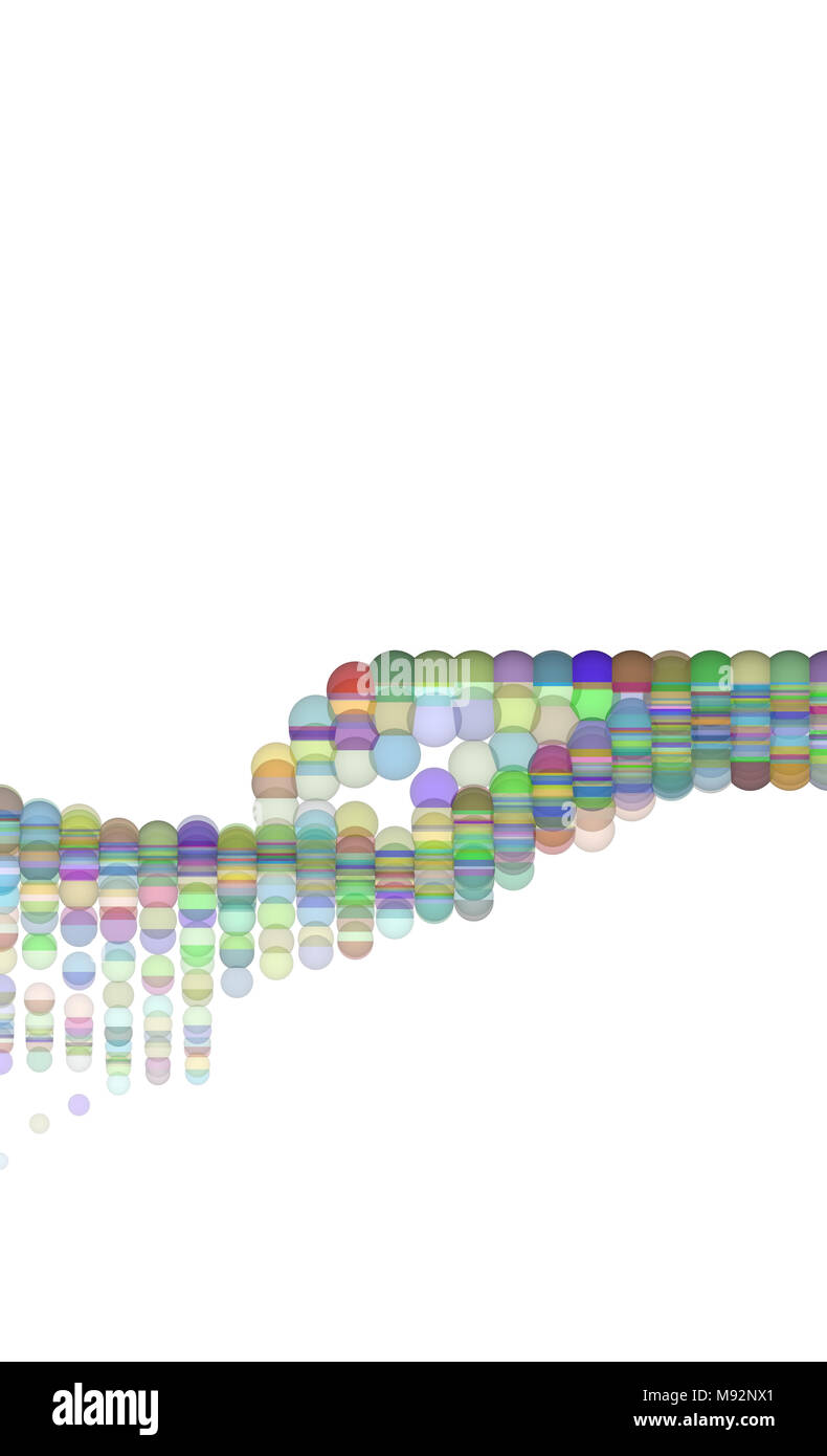 Colored abstract overlapping circles, bubbles or ellipses, pattern ...