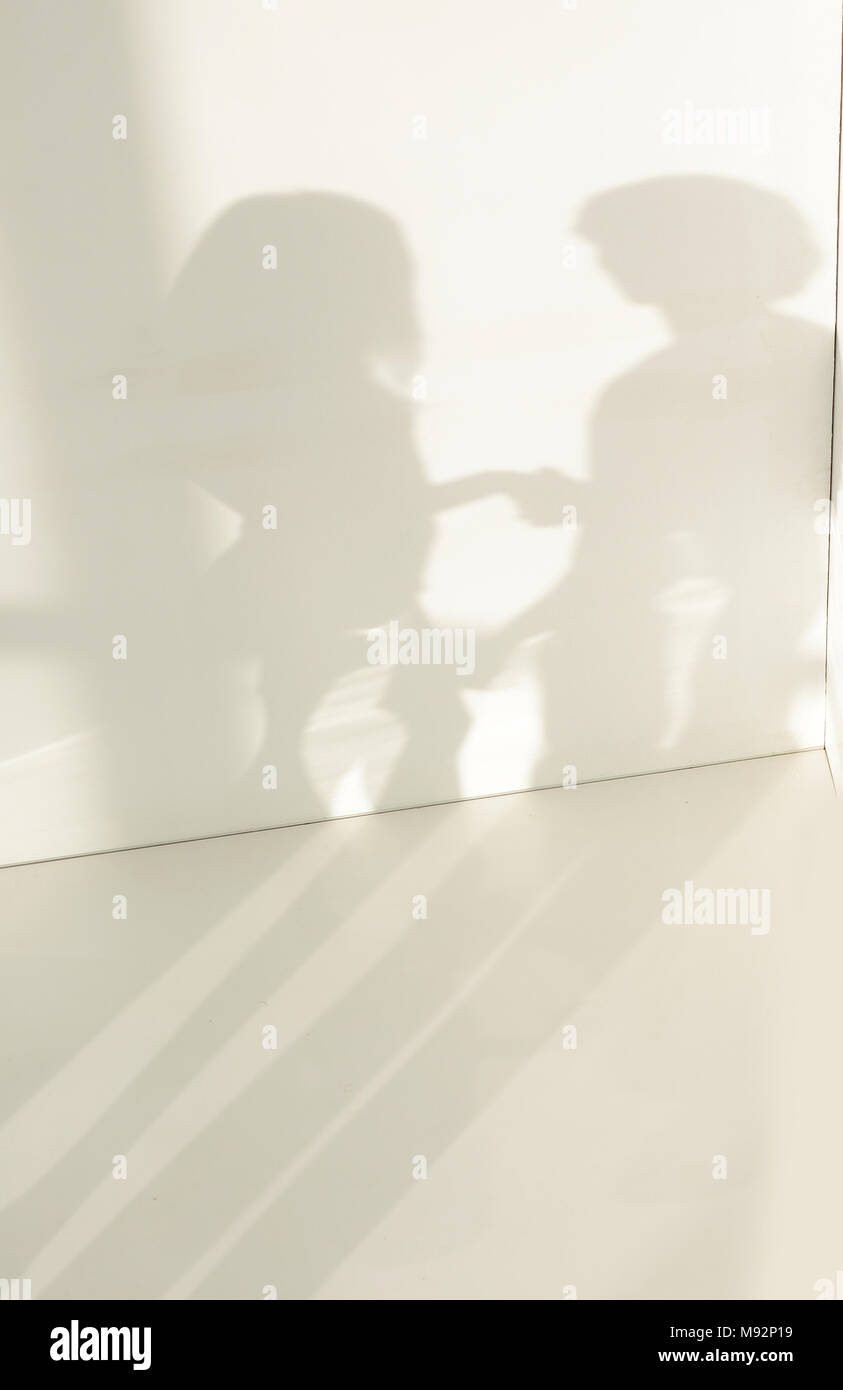 white background with a blurred shadow Stock Photo - Alamy