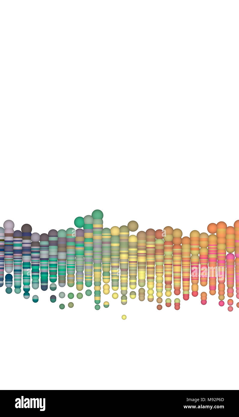 Colorfed Abstract Overlapping Circles Bubbles Or Ellipses Pattern Digital Generative Art For