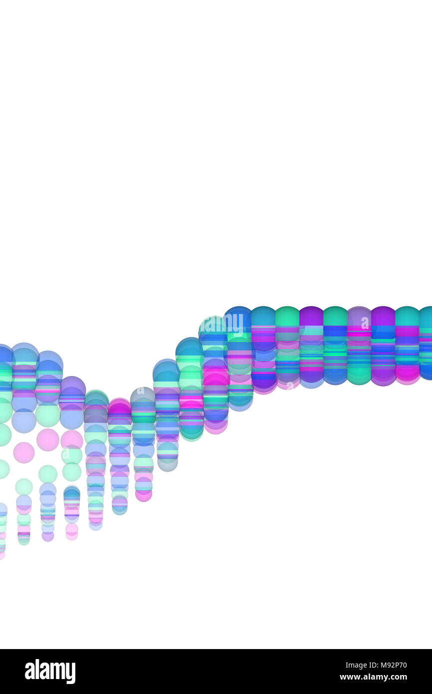 Colorfed Abstract Overlapping Circles Bubbles Or Ellipses Pattern Digital Generative Art For