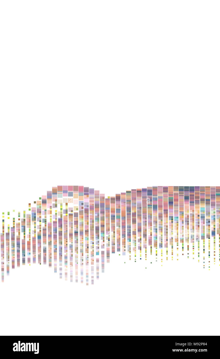 Colored abstract overlapping square or rectangle, pattern, digital ...