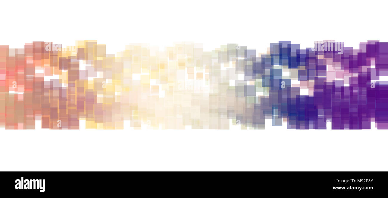 Colored abstract overlapping square or rectangle, pattern, digital ...