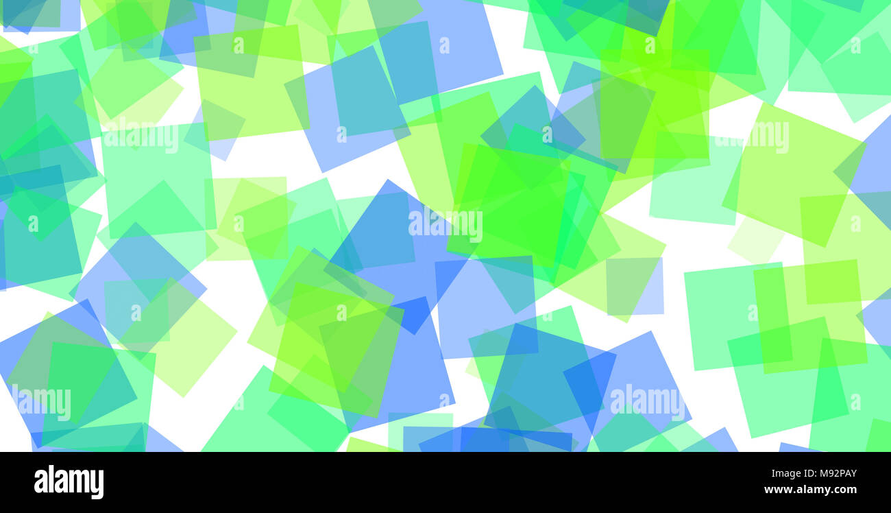 Random colored abstract overlapping square or rectangle, digital ...
