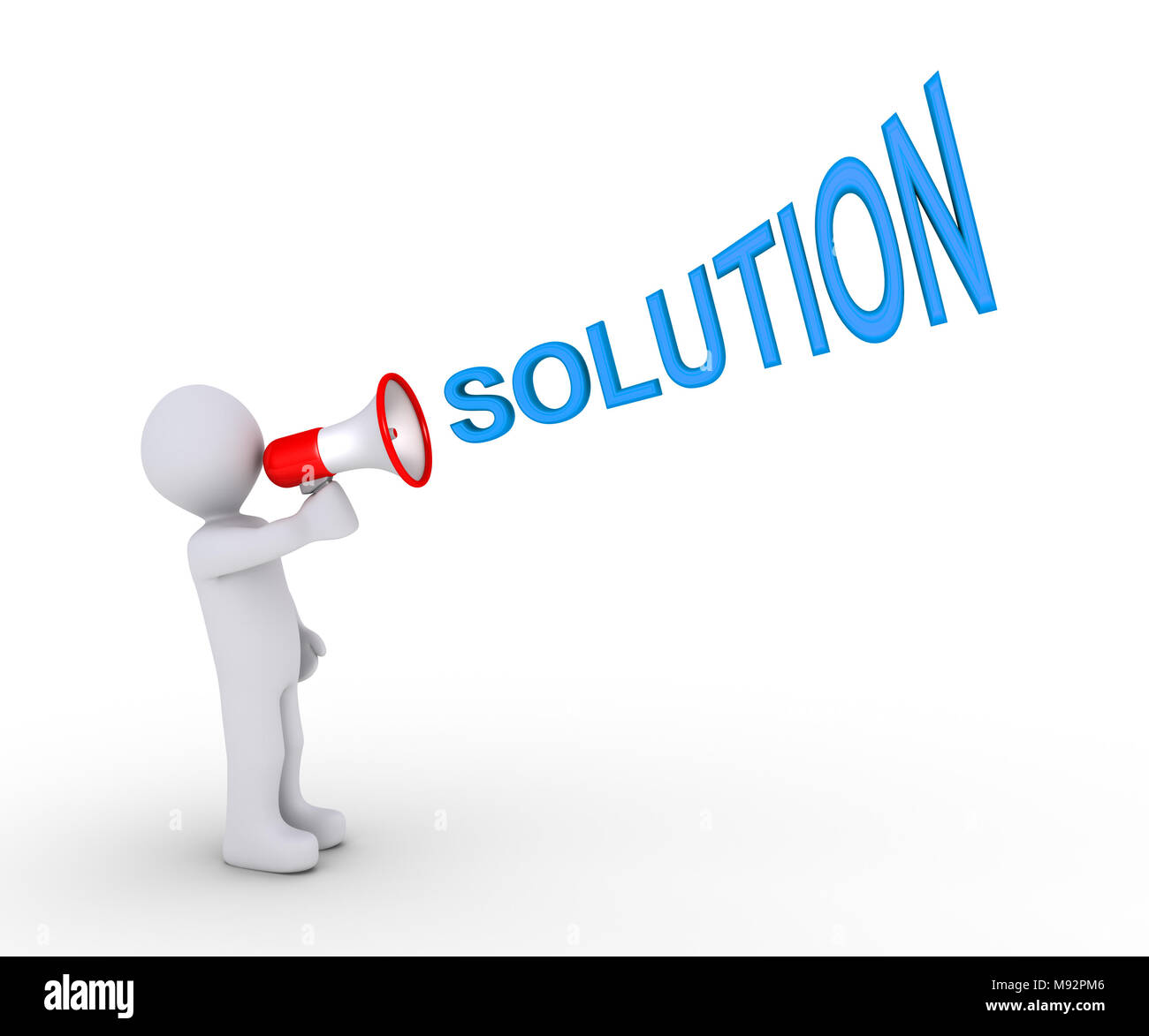 Solution speaking hi-res stock photography and images - Alamy