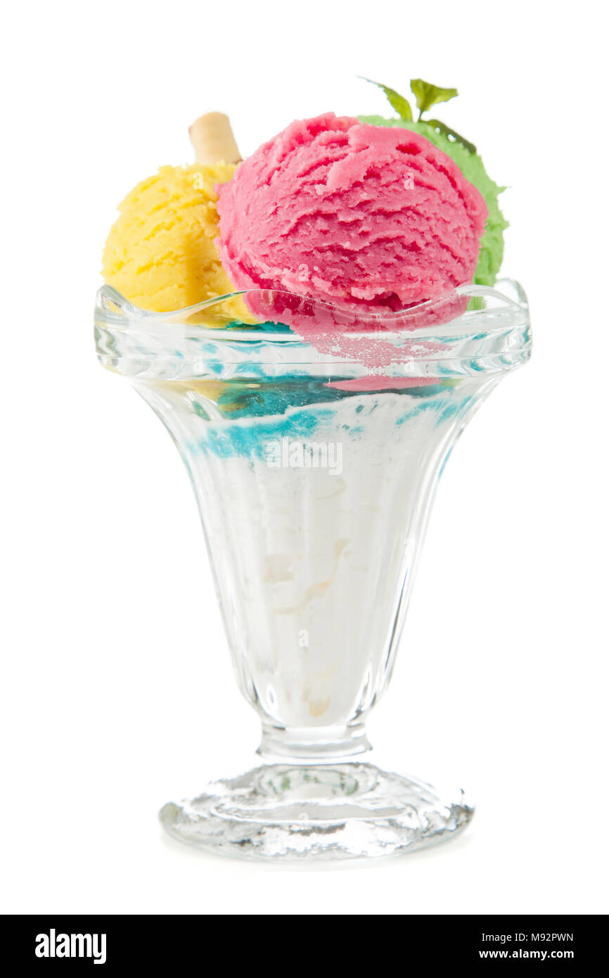 Ice cream vase Stock Photo - Alamy