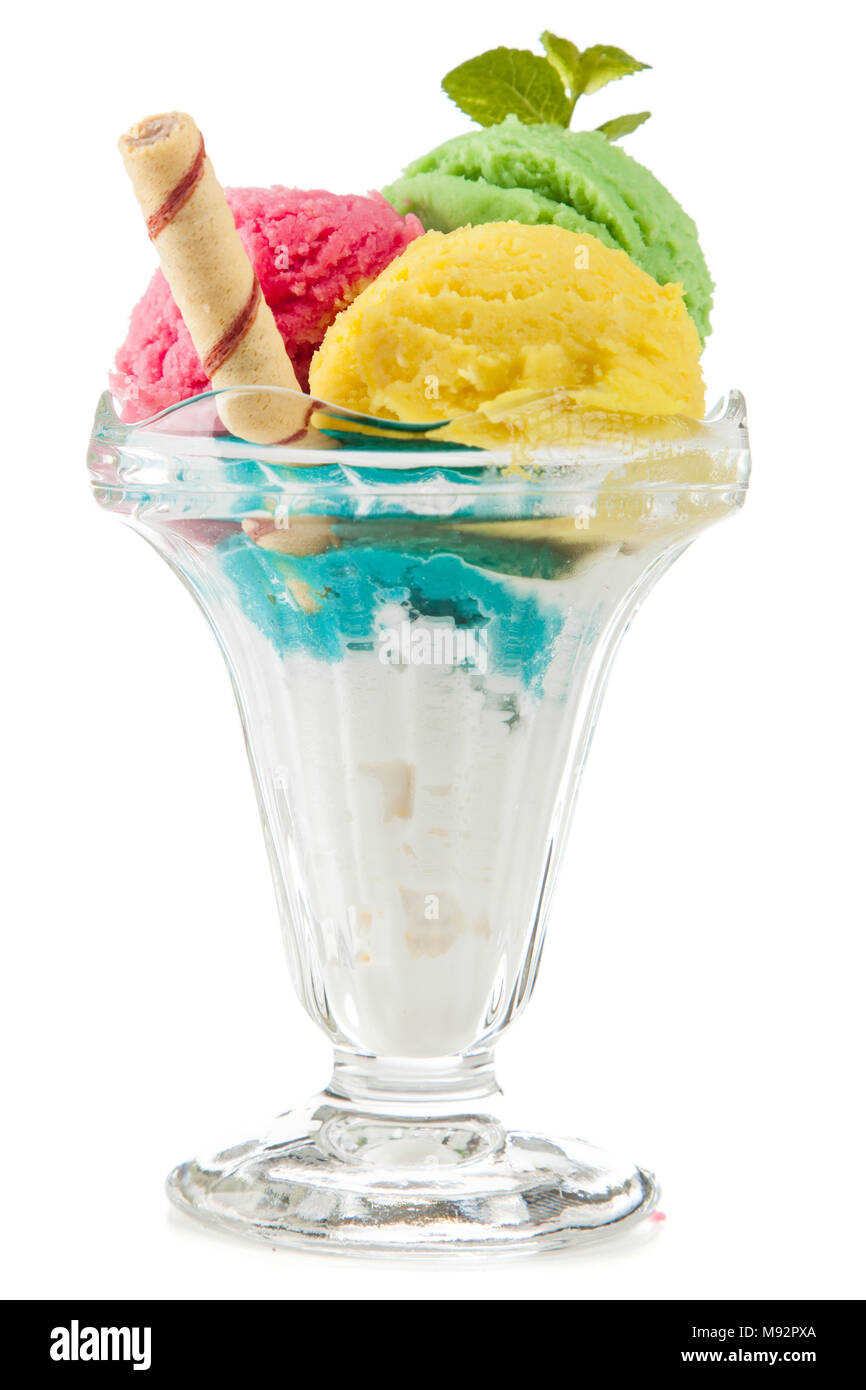 Ice cream vase Stock Photo - Alamy