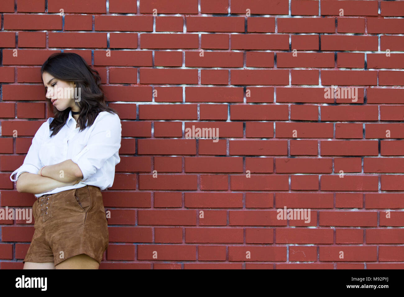 Sick Girl Sad Eyes High Resolution Stock Photography and Images - Alamy