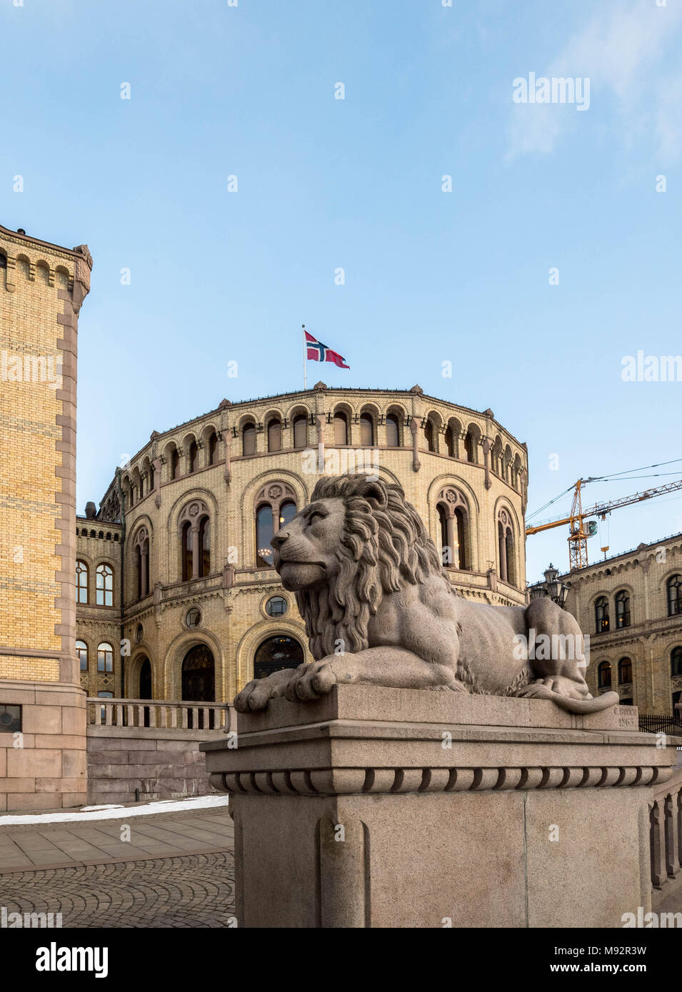 Stortinget the parliament building hi-res stock photography and images ...