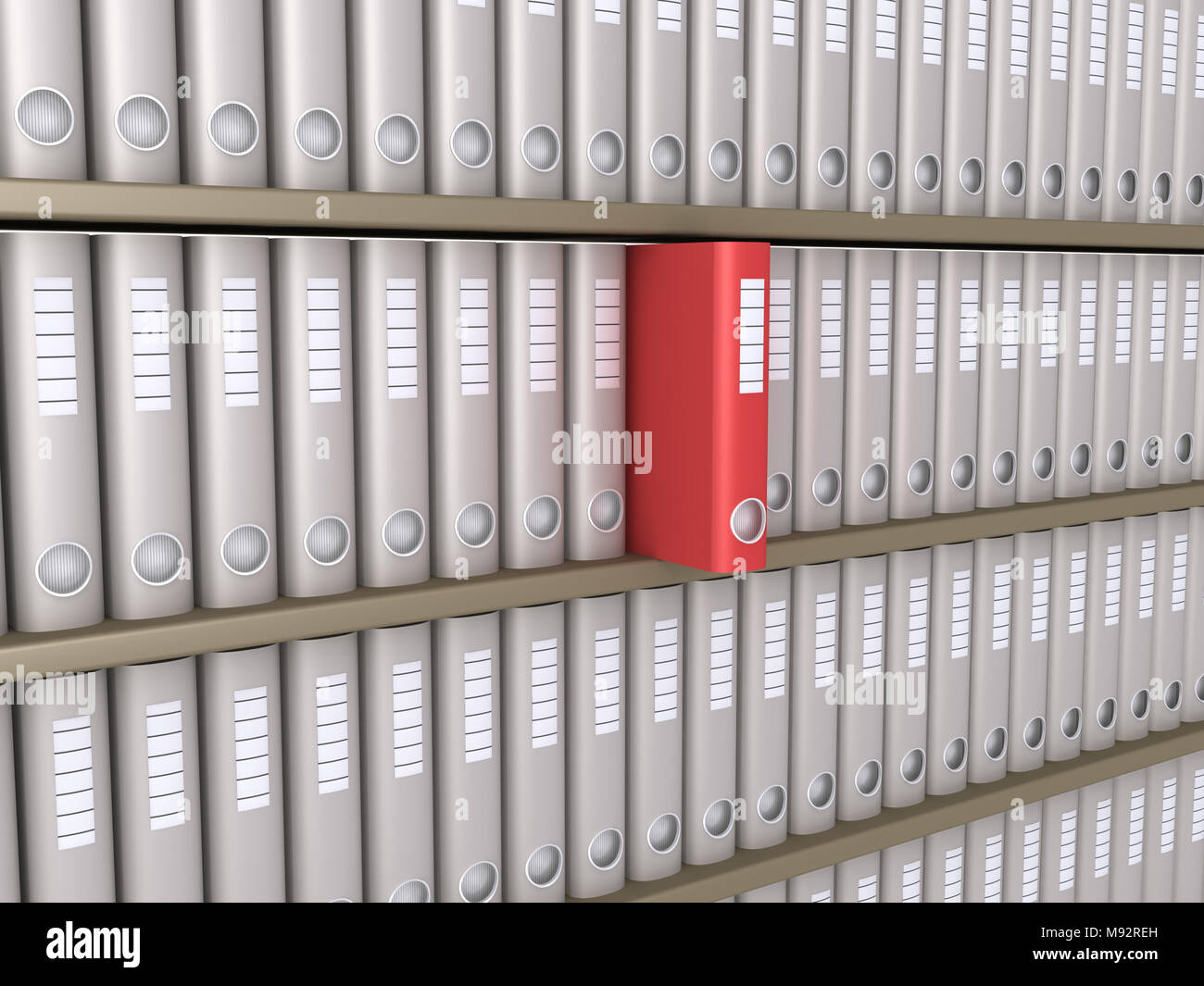 Files on shelves hi-res stock photography and images - Alamy
