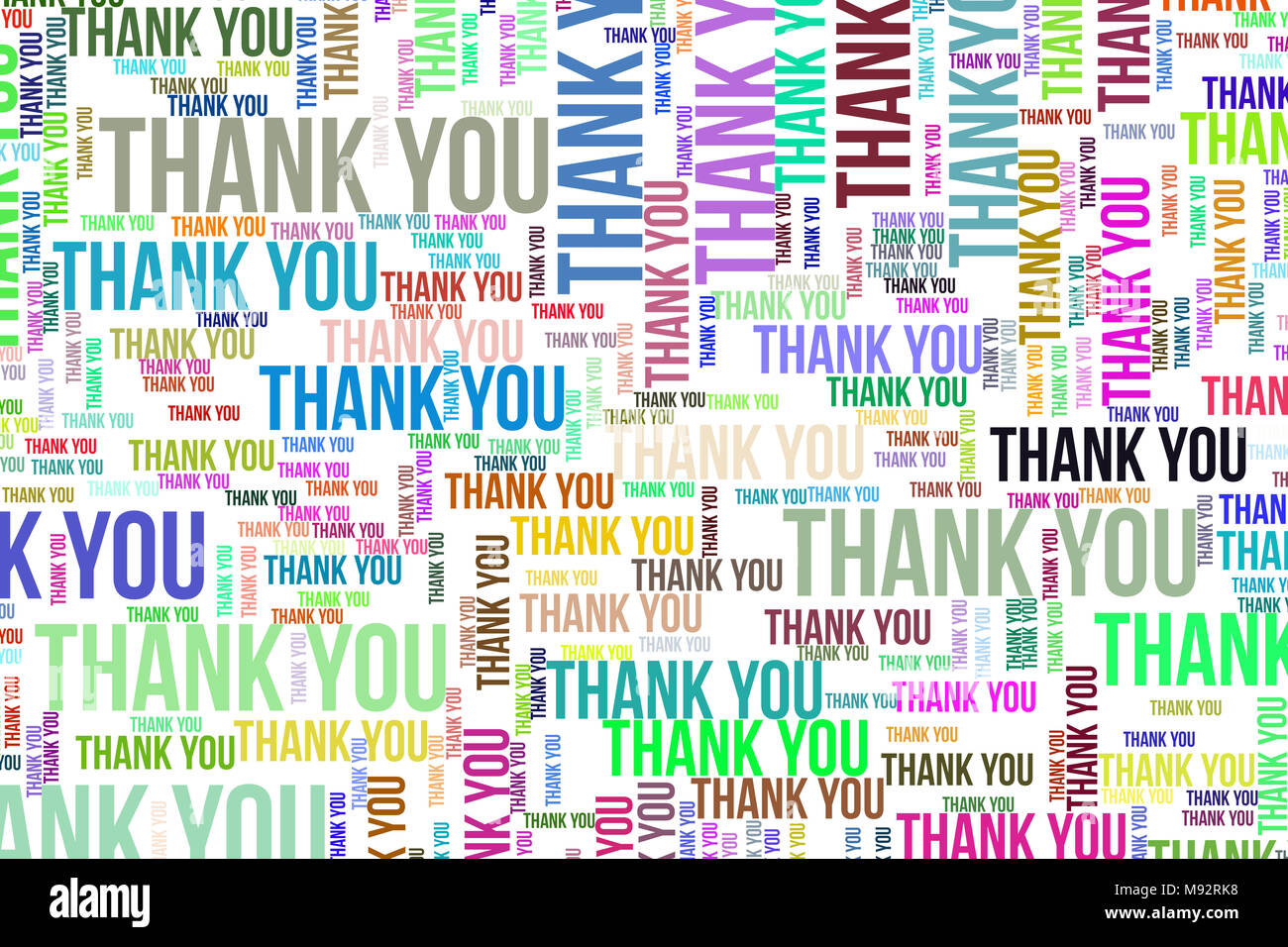 Thank You, word cloud for web page, graphic design, catalog, wallpaper ...