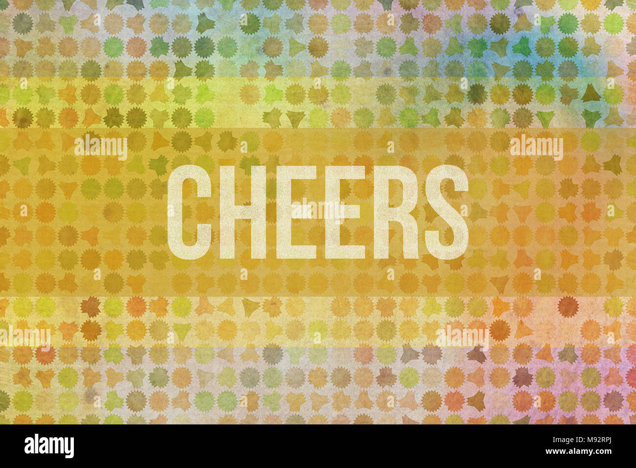 Cheers, word cloud, for design wallpaper, texture or background Stock ...