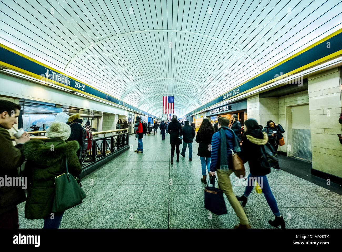 Platform on the NYC Subway is one of the oldest and most extensive ...