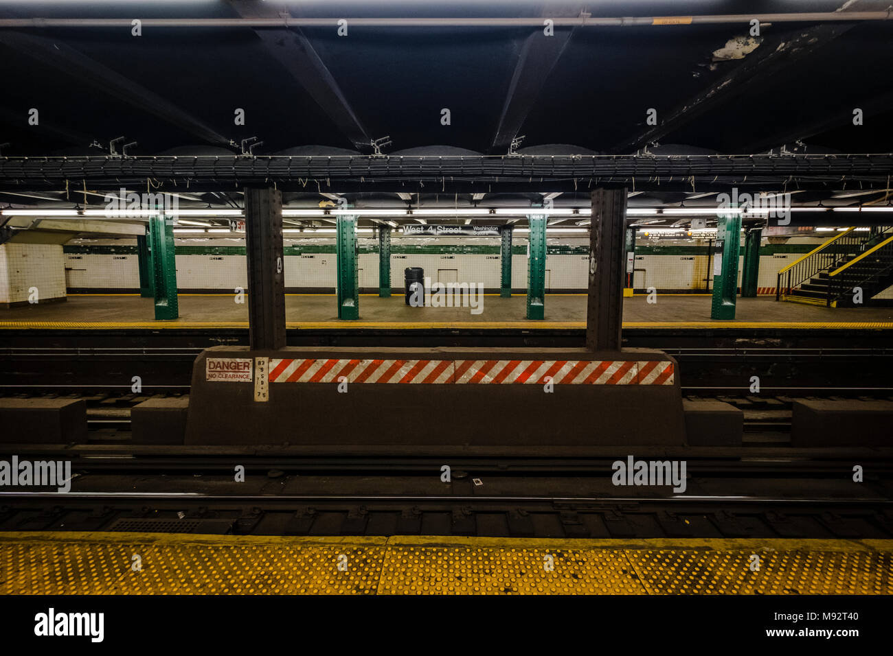 Platform on the NYC Subway is one of the oldest and most extensive ...