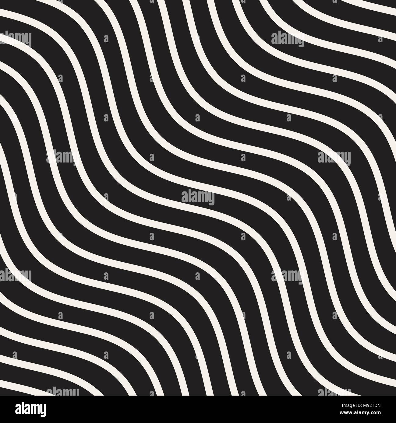 Vector seamless lattice pattern. Modern stylish texture with monochrome trellis. Repeating ...