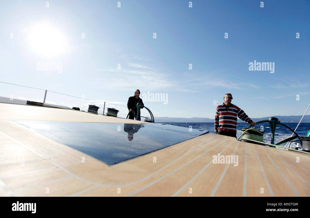 Nacira 67 designed by Axel de Beaufort. The result is a wide planning ...