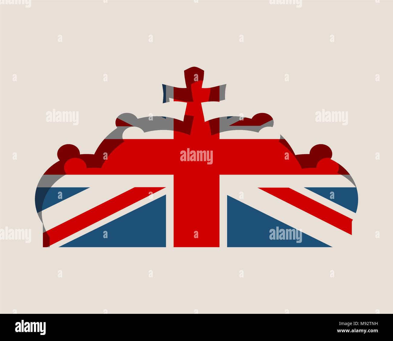 Stylized illustration of the imperial state crown Stock Vector Image ...