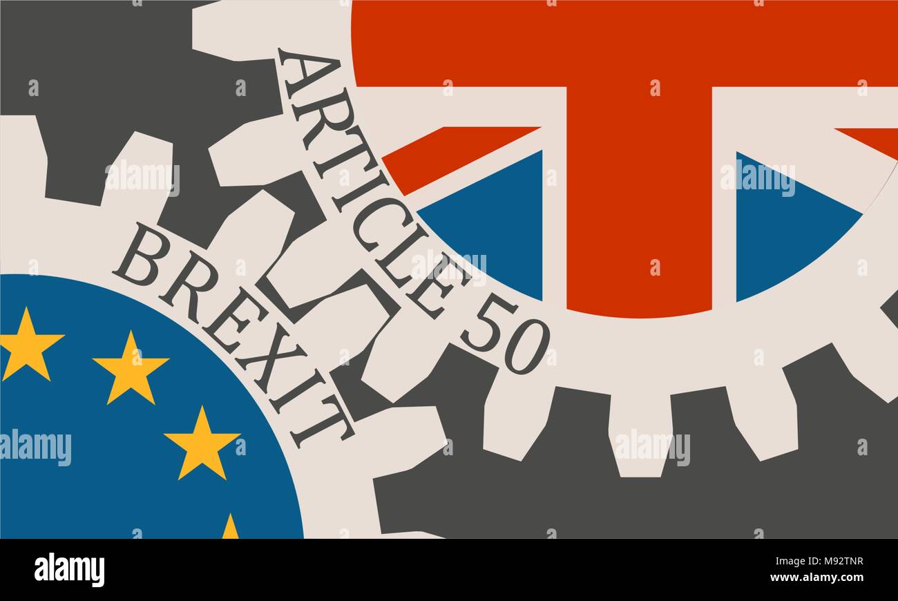 Britain exit from European Union relative image Stock Vector Image ...