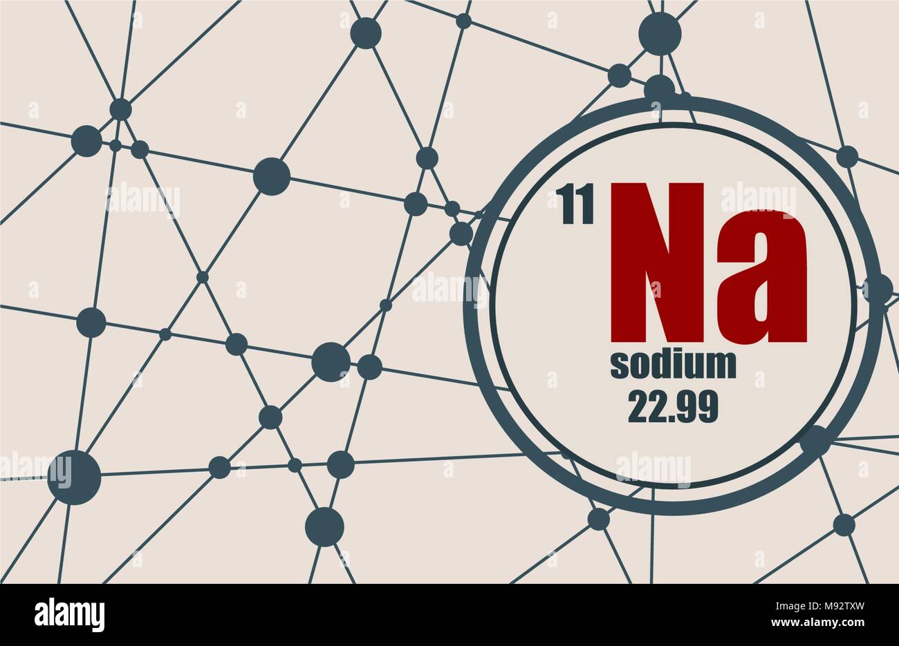 Sodium chemical element Stock Vector Image & Art - Alamy