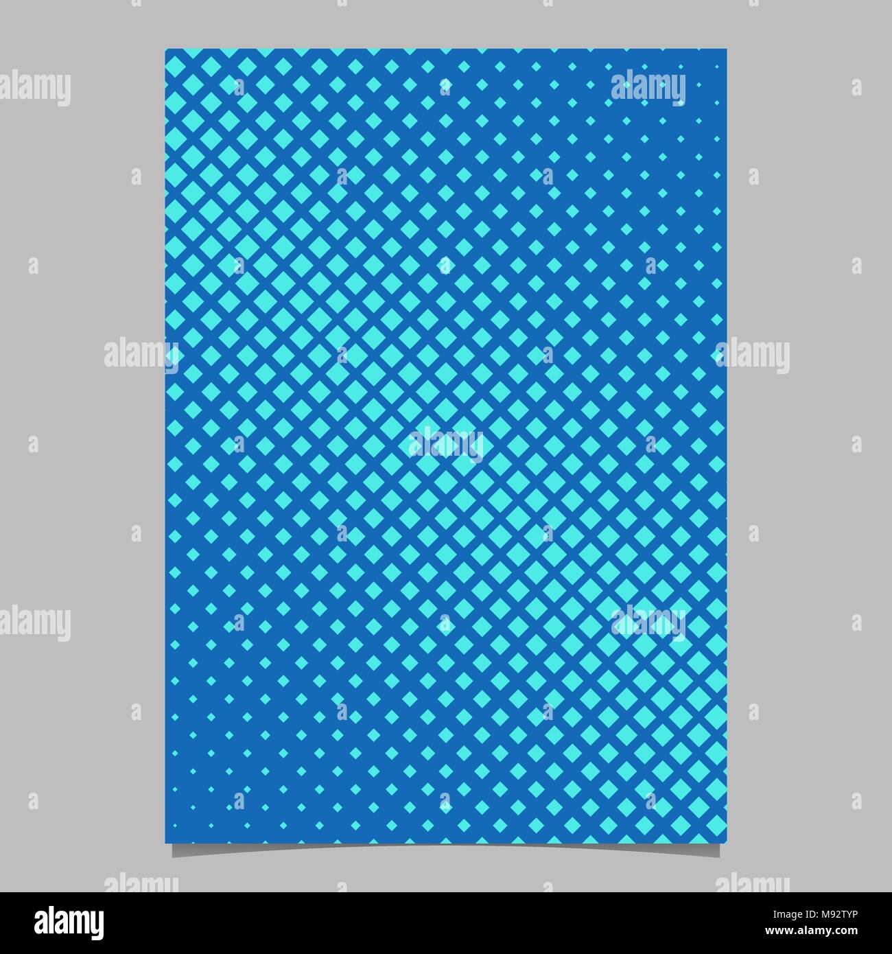 Halftone Square Pattern Background Page Design With Diagonal Squares Stock Vector Image And Art