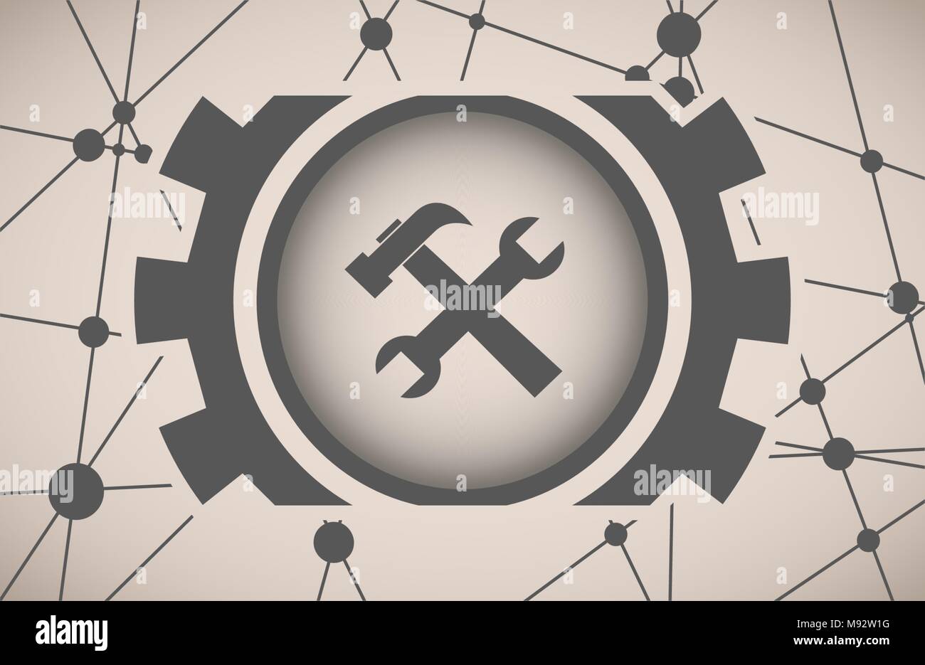 Molecule And Communication Background Stock Vector Image And Art Alamy