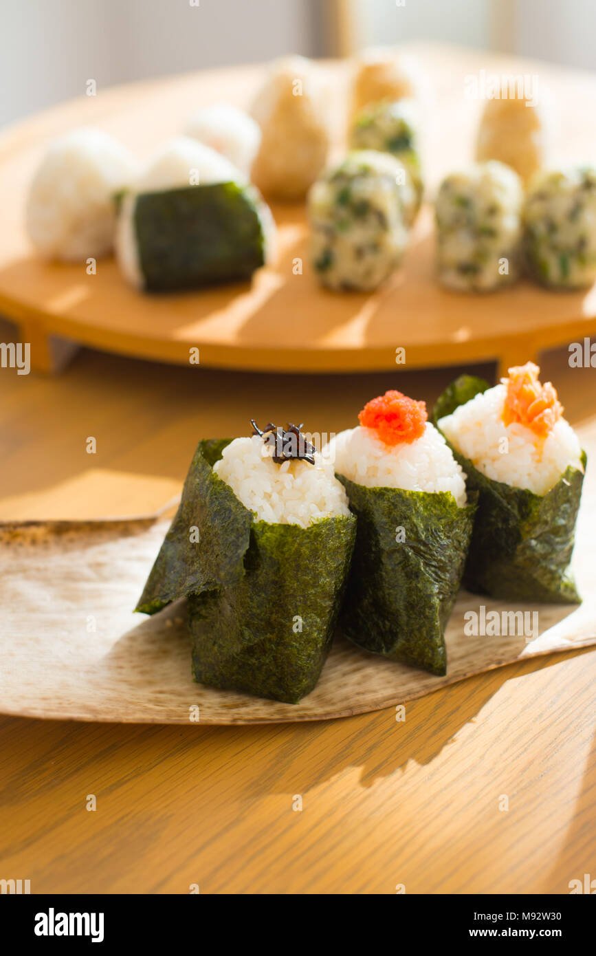 Set of Rice Ball ''Onigiri'' is a typical meal in Japan. Japanese ...