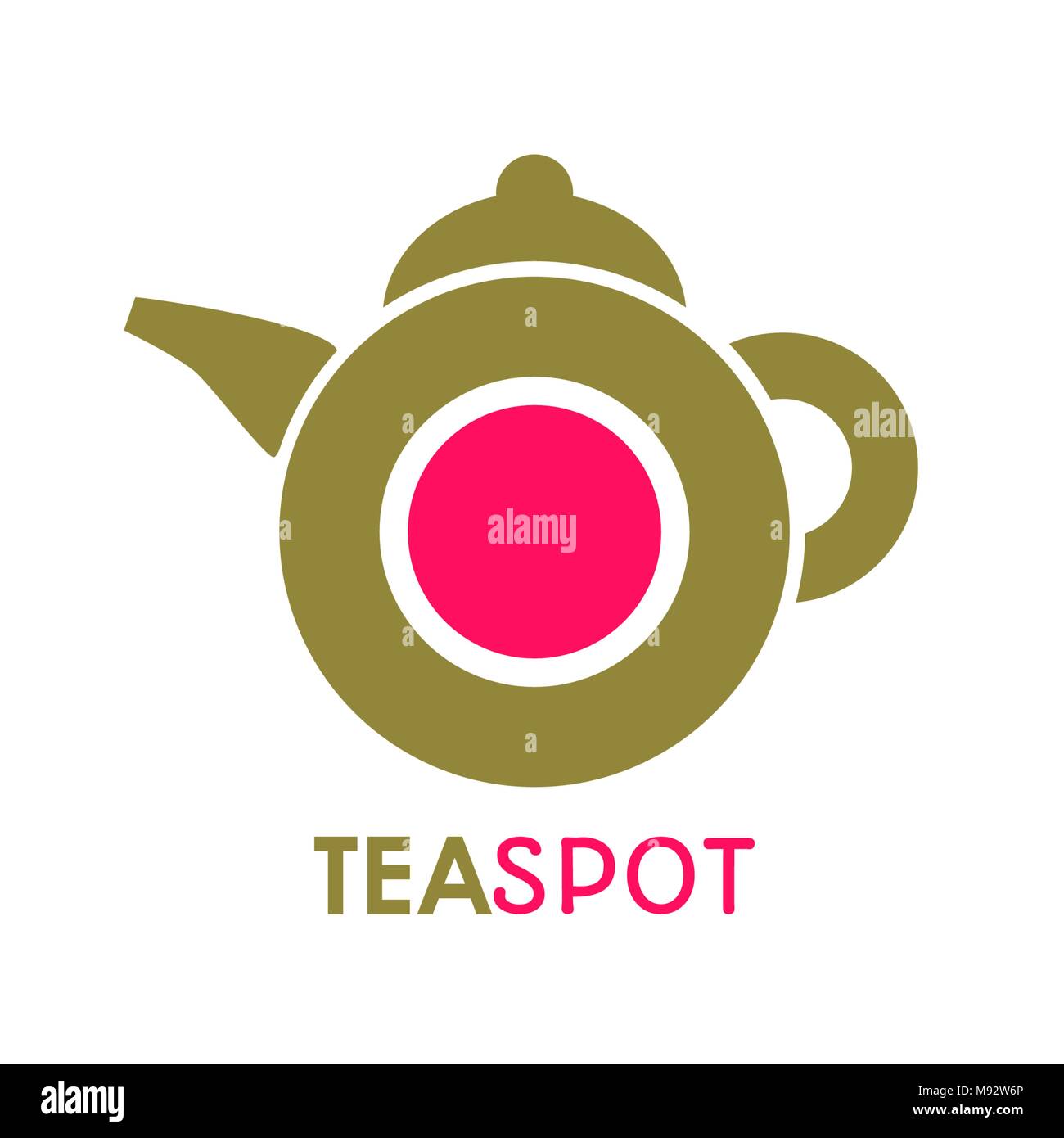 Tea shop emblem Stock Vector Image & Art - Alamy