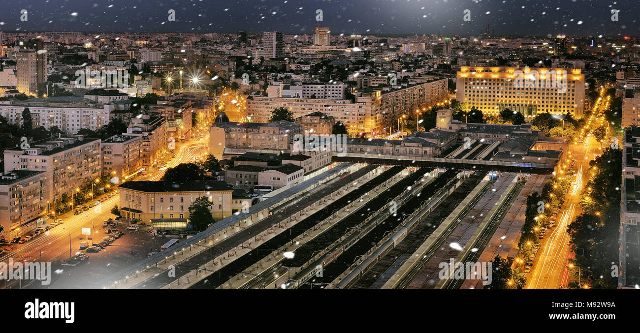 Bucharest railway station building hi-res stock photography and images ...