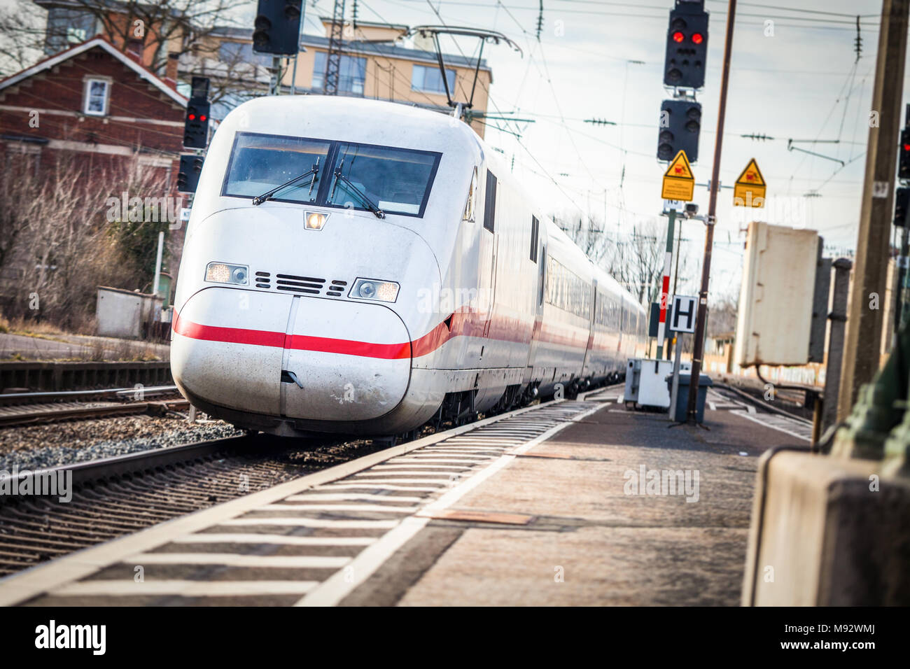 German intercity train hi-res stock photography and images - Alamy
