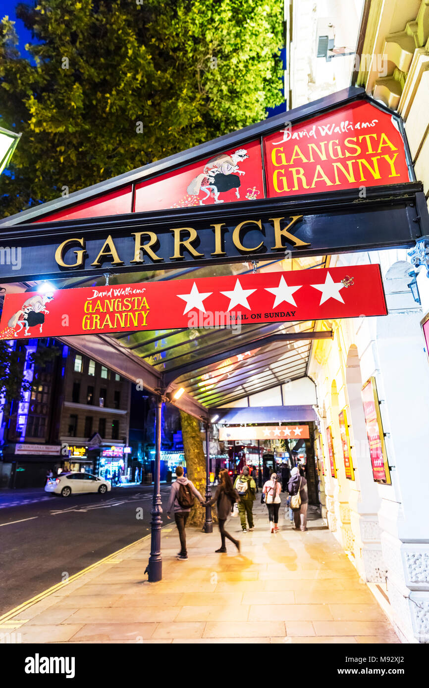 the Garrick Theatre in London's West End, the Garrick Theatre, Garrick ...