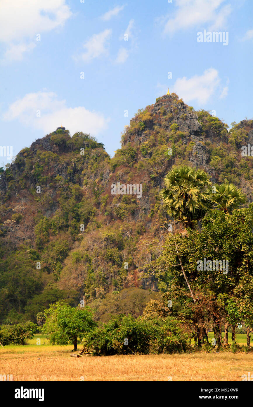 Limestone hills hi-res stock photography and images - Alamy