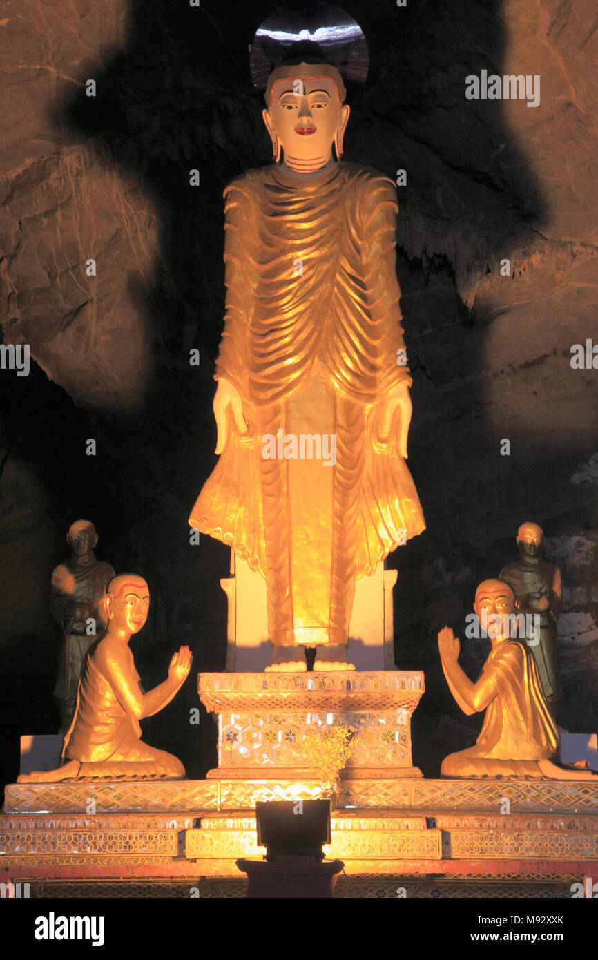 Myanmar, Kayin State, Saddan Cave Stock Photo - Alamy