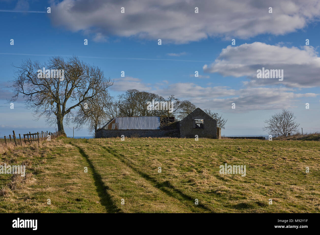 Abandoned Derelict Farm Buildings In Stock Photos & Abandoned Derelict ...