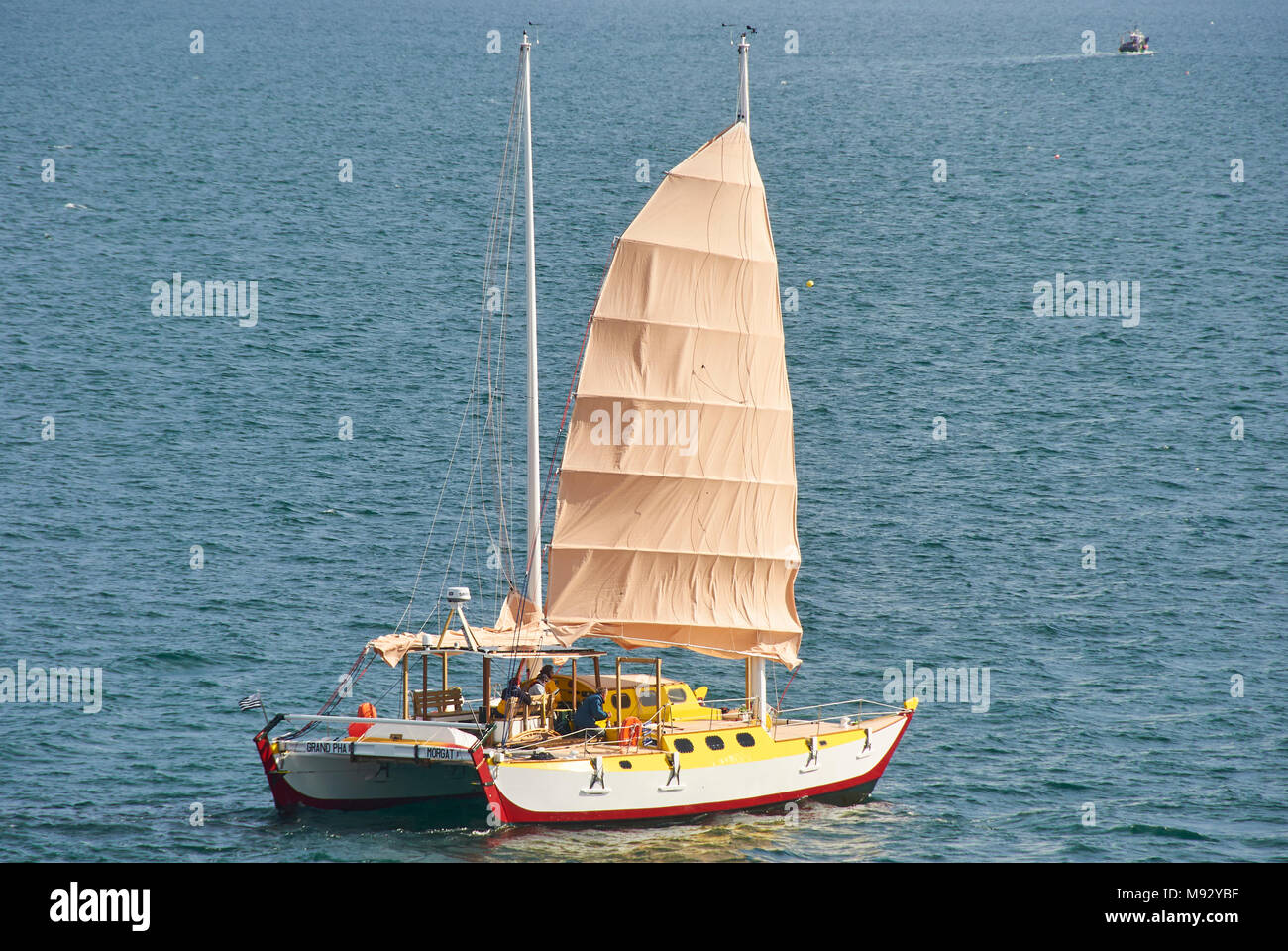 Whamarram catamaran hi-res stock photography and images - Alamy
