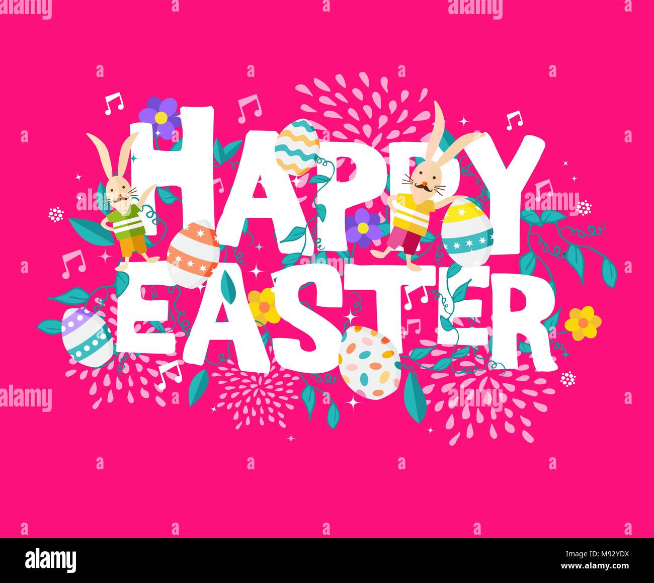 Eggs and music Stock Vector Images - Alamy