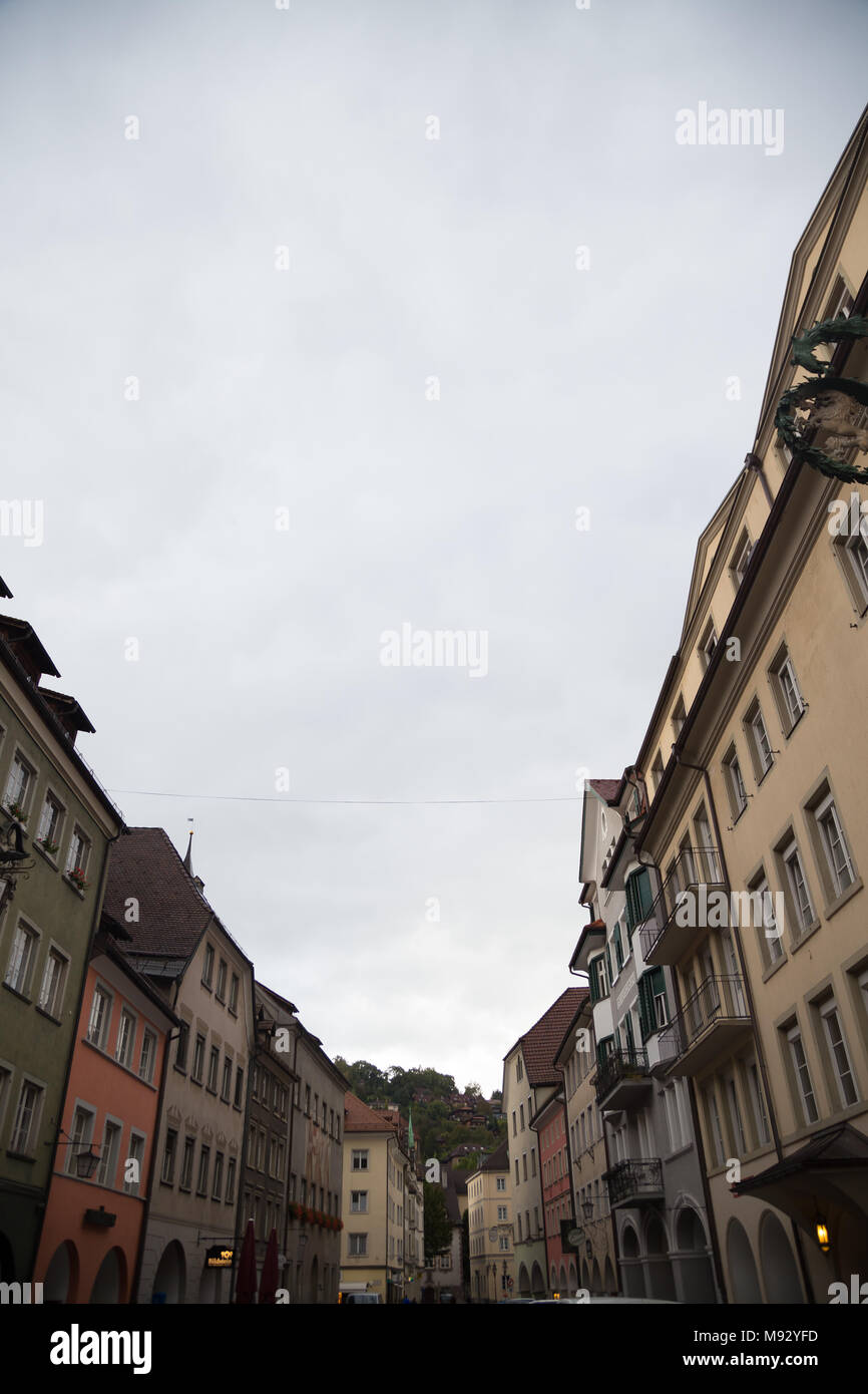 The Streets of a small town in Austria Stock Photo - Alamy