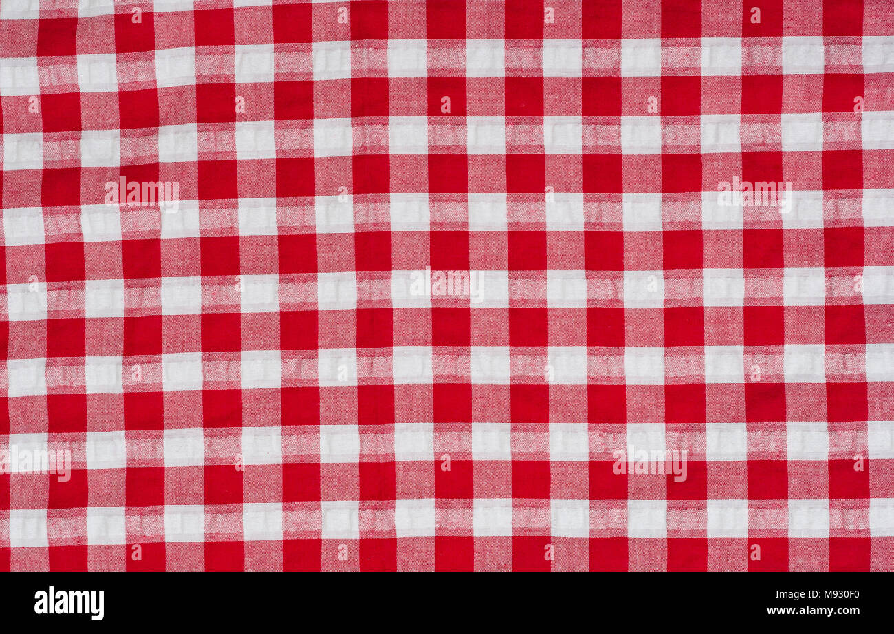 Red classic checkered texture, background with copy space Stock Photo ...