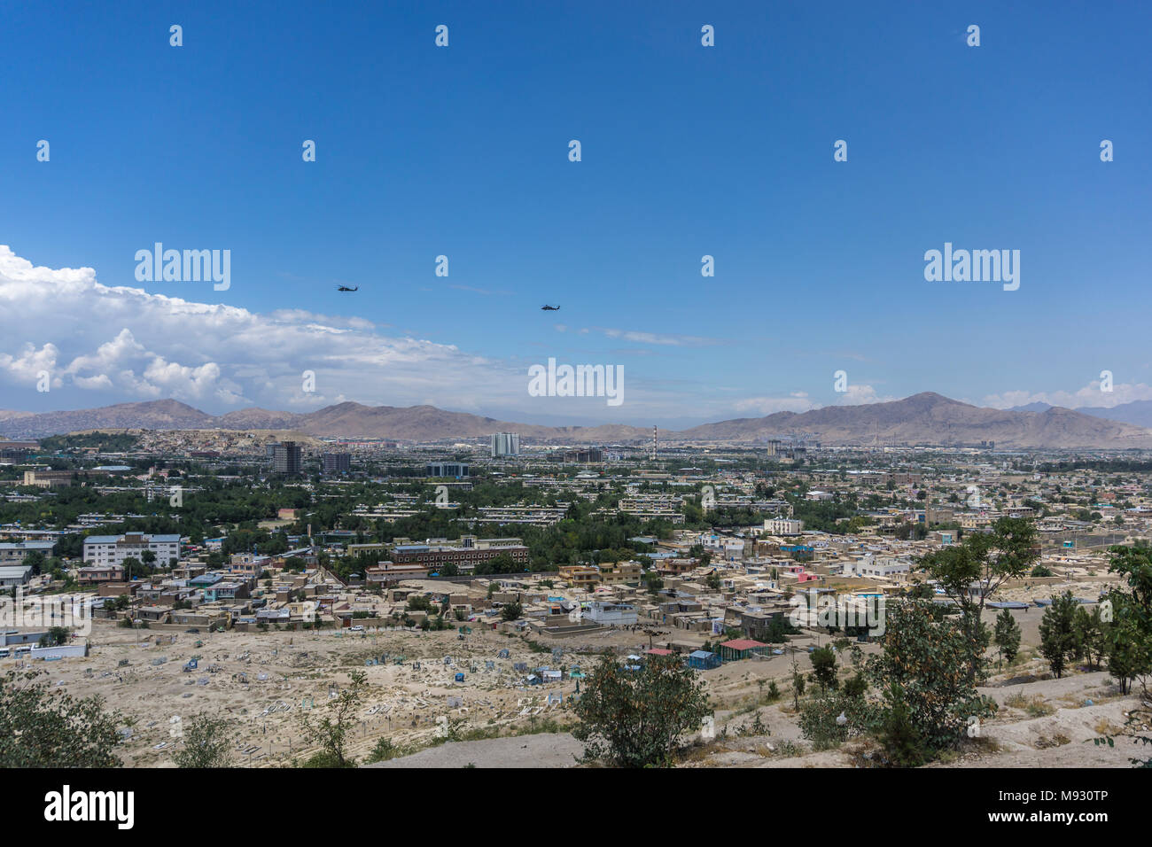 Aerial view of kabul hi-res stock photography and images - Alamy