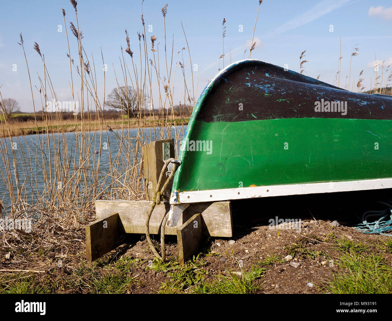 The upper reaches of the North Walsham and Dilham Canal at Ebridge ...