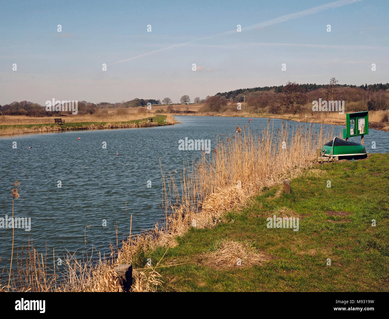 The upper reaches of the North Walsham and Dilham Canal at Ebridge ...